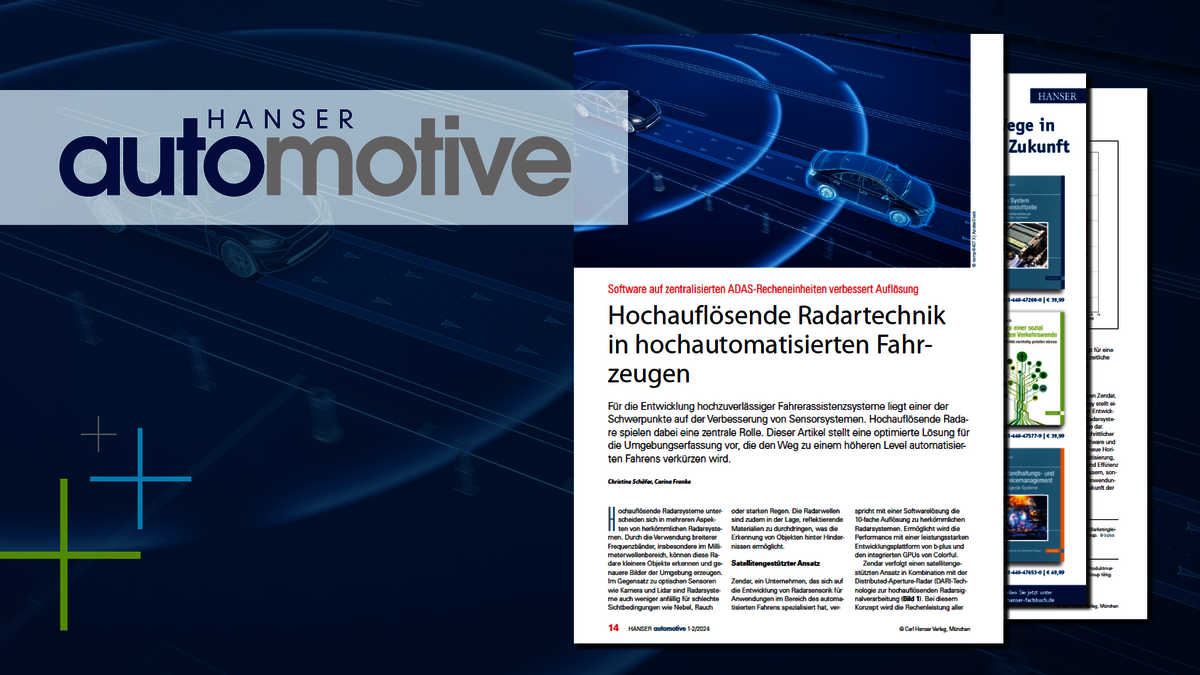 Technical Article High Resolution Radar Technology In Highly Automated Vehicles