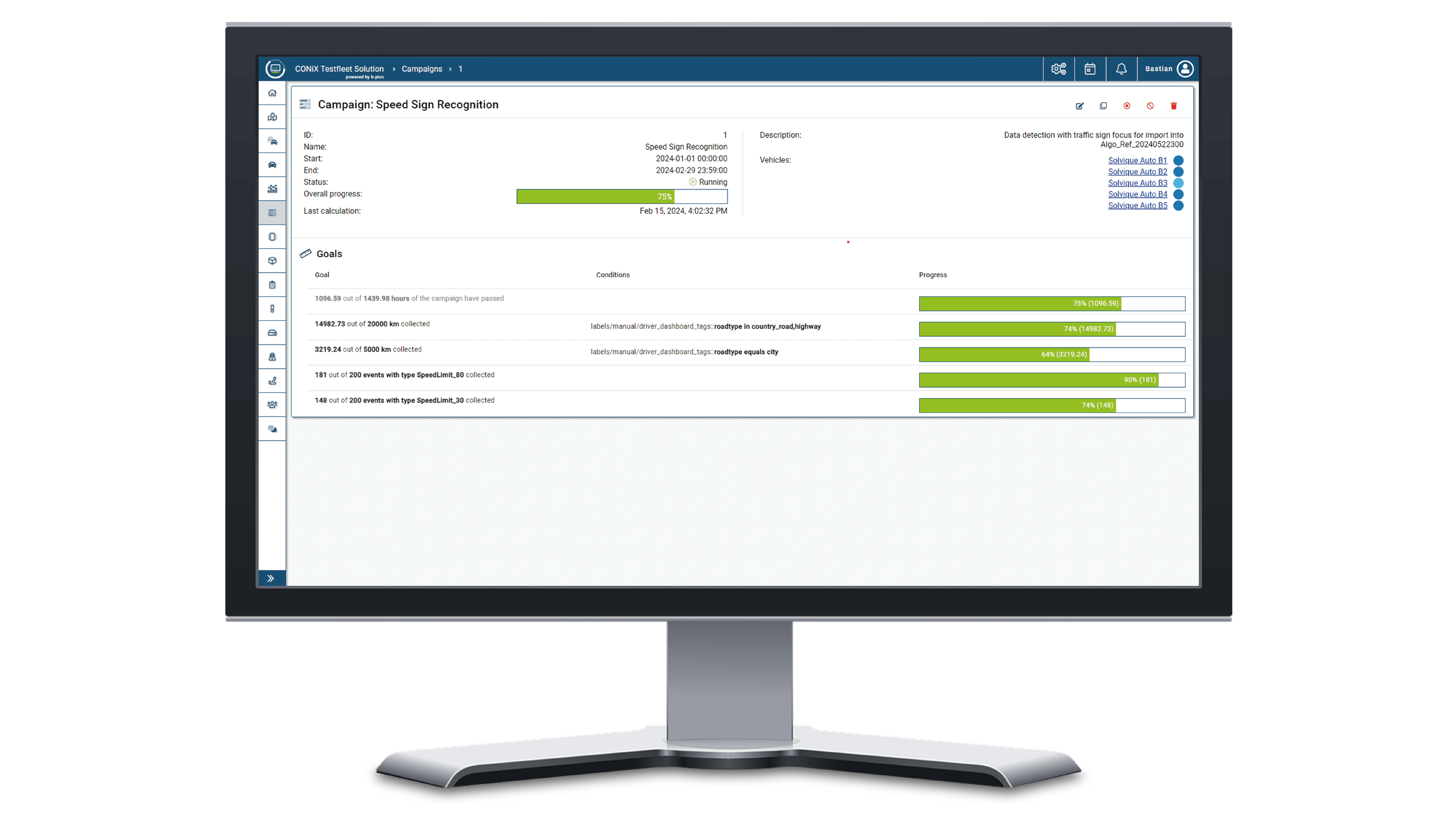 CONiX Testfleet Demo
